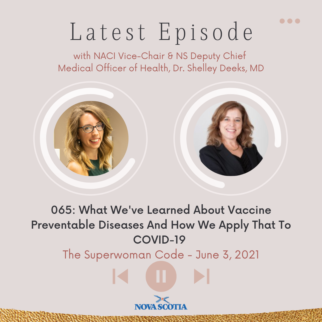 A COVID-19 Interview with NACI Vice-Chair & NS Deputy Chief Medical ...